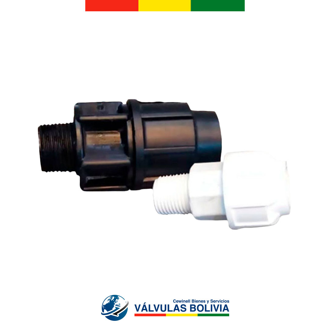 Adaptador conector HDPE – Válvulas Bolivia | Válvulas Industriales para ...