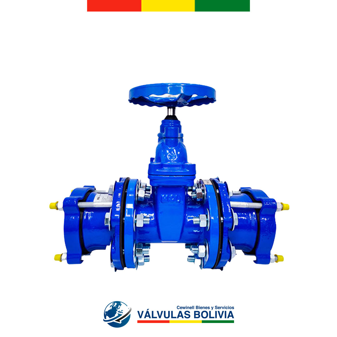 Válvula compuerta bridada con adaptador universal – Válvulas Bolivia ...